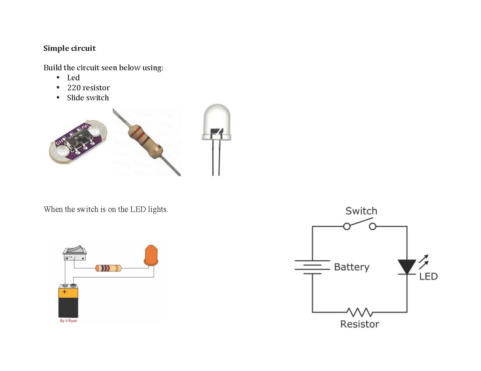 Simple Circuit Diagram